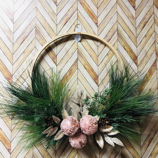 Minimalist Wreath - Etsy