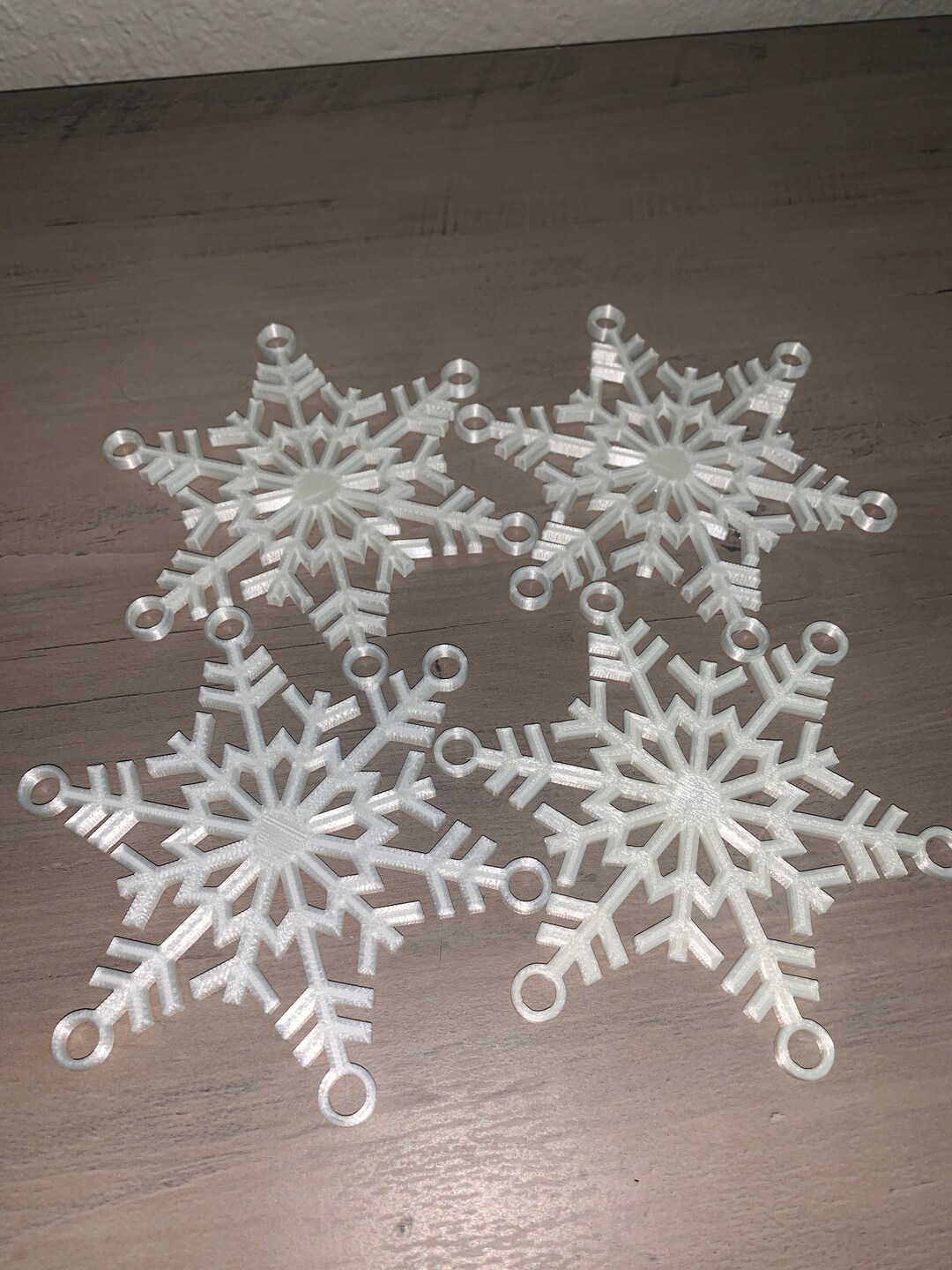 3d Printed Snowflakes - Etsy