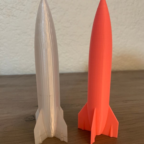Metal Rocket Models - Etsy