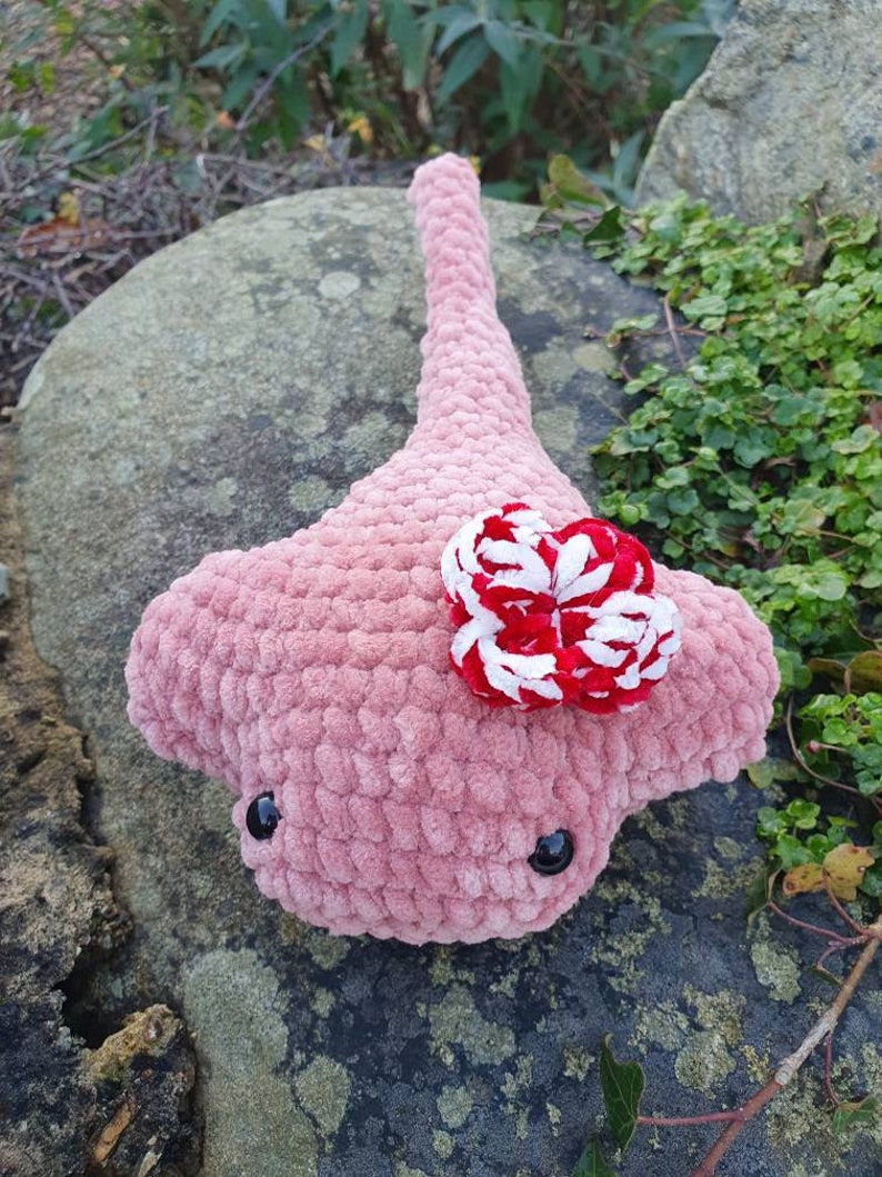 Crochet Stingray Amigurumi fruit Stingrays Gift Theme amigurumi ...