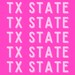Preppy Texas State Wall Art, Pink Texas State Wall Art, Pink Texas Dorm ...