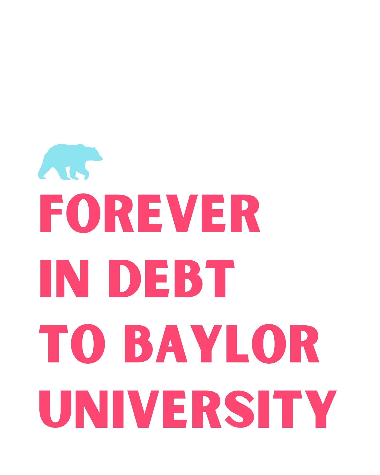 Baylor Wall Art, Baylor Dorm Decor, Preppy Wall Art, Digital PNG File ...