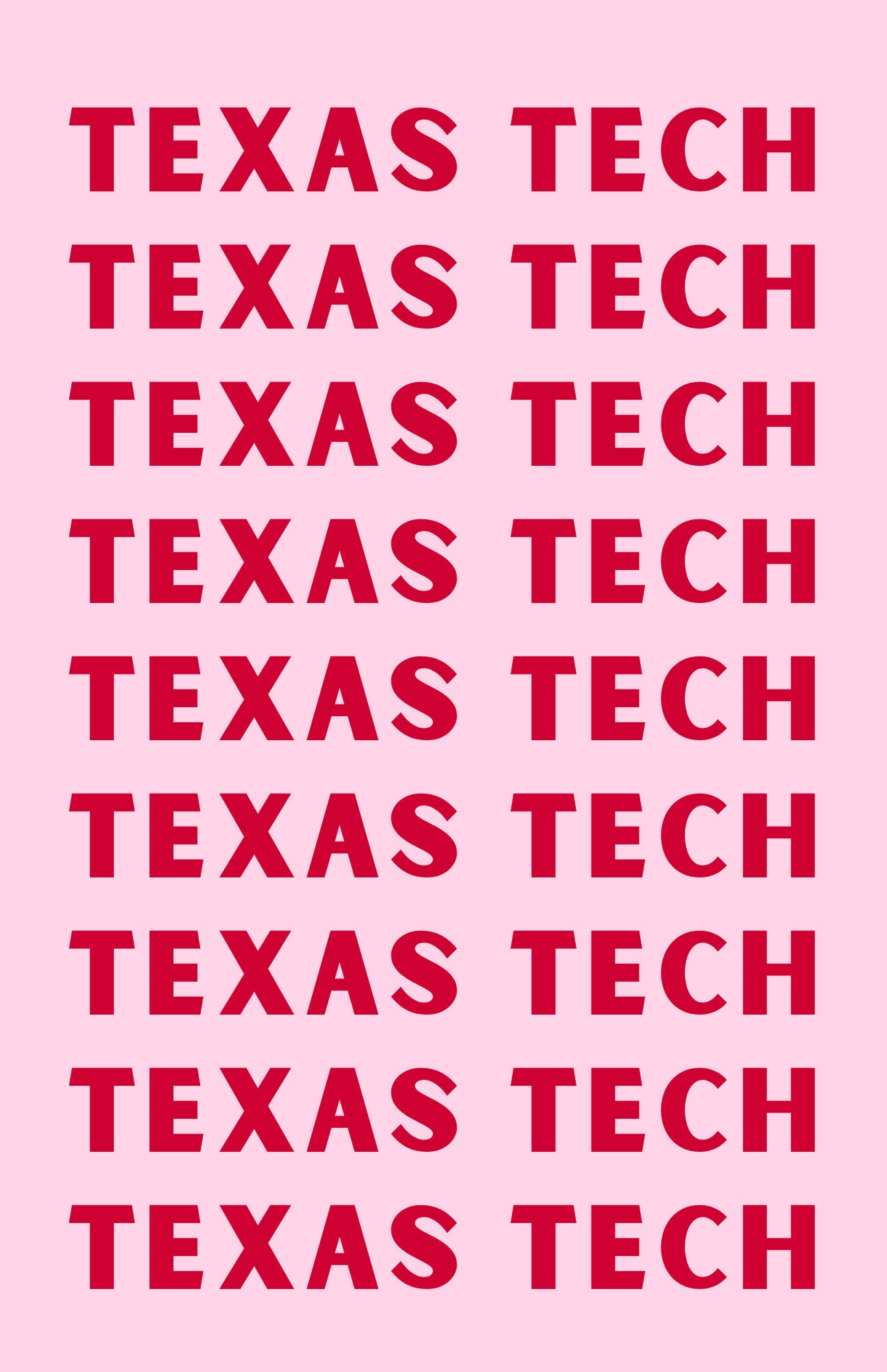 Preppy Texas Tech Wall Art. Texas Tech Wall Art. Lubbock Preppy Wall ...