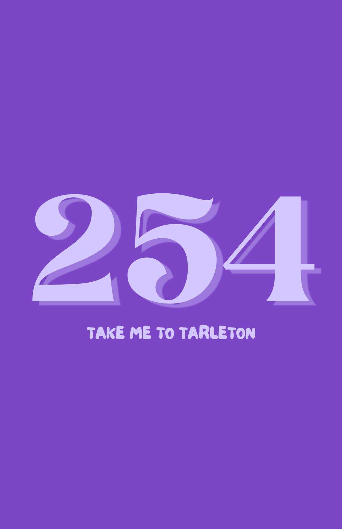 Tarleton State Wall Art, TSU Wall Art, Preppy Tarleton Dorm Decor ...