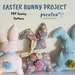 Easter Bunny Sewing Pattern Stuffed Rabbit Pattern Easter - Etsy