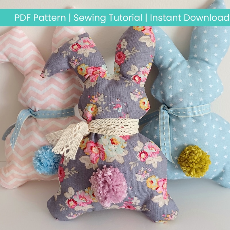 Bunny Sewing Pattern - Etsy