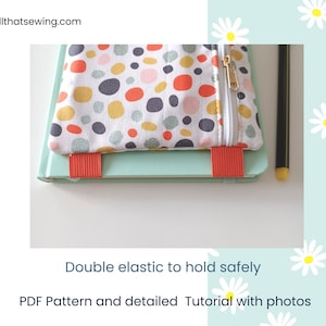 Planner Pouch Pattern, Zipper Pencil Case for Book, Journal Pen Pouch ...