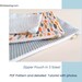 Super Easy Zipper Pouch PDF Sewing Pattern, Small Utility Pouch Sewing ...