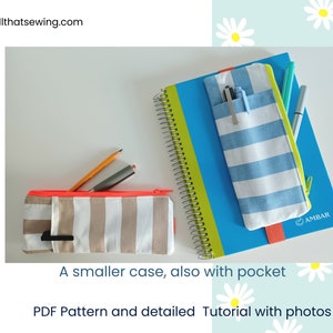 Elastic Pencil Case, Pen Sleeve Pattern, Planner Pouch, Elastic Pen ...