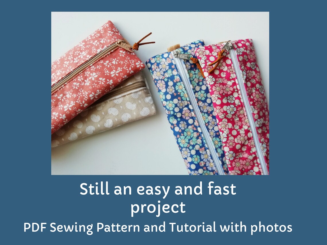 Pen Case Sewing Pattern A5 Agenda Pen Holder Notebook | Etsy