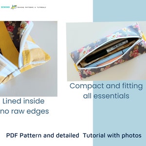 Pen Case Sewing Pattern, A5 Agenda Pen Holder, Planner Pen Pouch ...