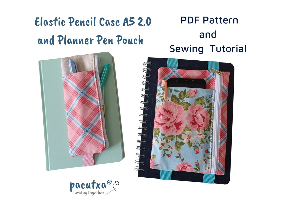 Planner Pen Case Journal Sleeve Pattern Elastic Pen Holder - Etsy