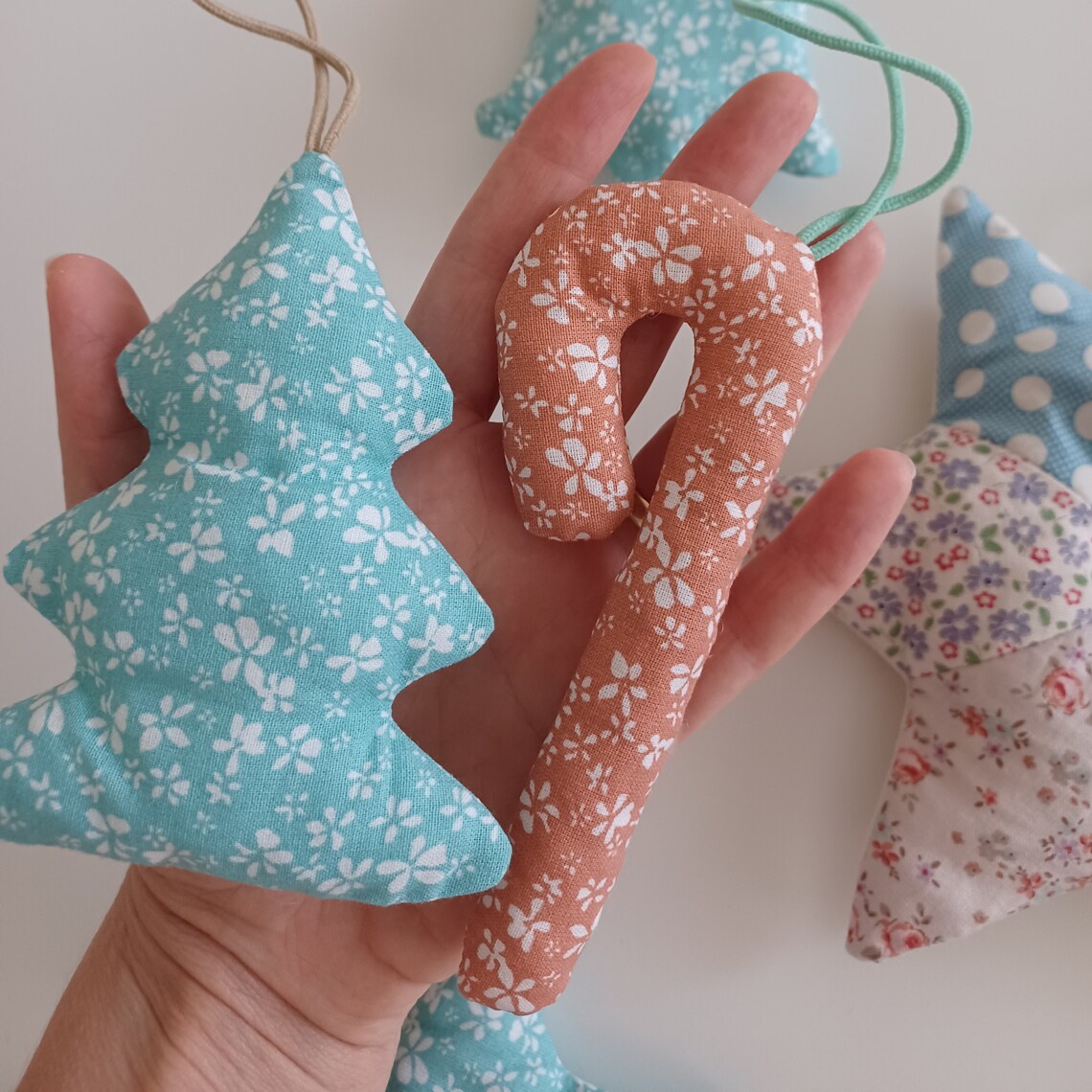 DIY Christmas Ornaments Tree Ornaments Pattern / PDF Sewing - Etsy