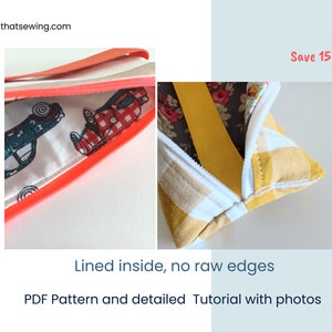 PDF Sewing Pattern Bundle, Notebook Elastic Pencil Case, Agenda Pen ...