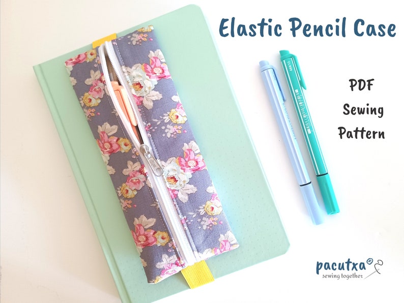 Pen Case Sewing Pattern A5 Agenda Pen Holder Notebook | Etsy