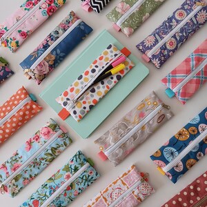 Pen Sleeve Pattern, Journal Pen Pouch, Pencil Sleeve Pattern, Elastic ...