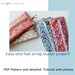 Pen Sleeve Pattern, Journal Pen Pouch, Pencil Sleeve Pattern, Elastic ...