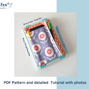 Elastic Pencil Case Pen Sleeve Pattern Planner Pouch - Etsy