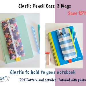 Elastic Pencil Case Pencil Case Pattern Planner Pen Pouch - Etsy