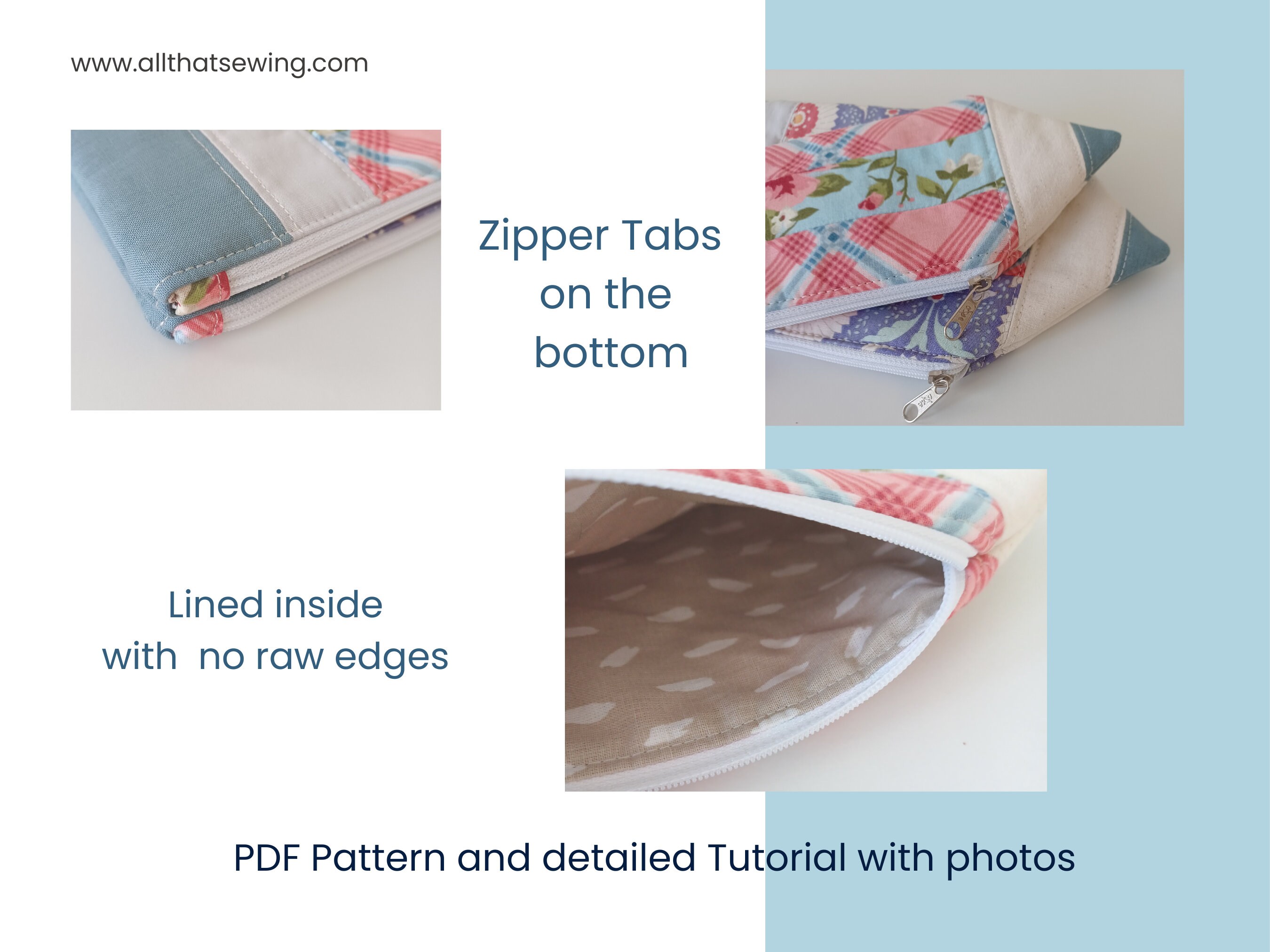 Pencil Shaped Case Pattern, Cute Pencil Case, Zipper Pencil Pouch ...