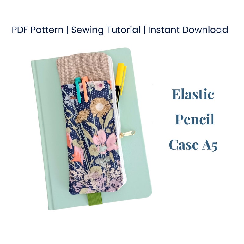 Pencil Case Sewing Pattern - Etsy