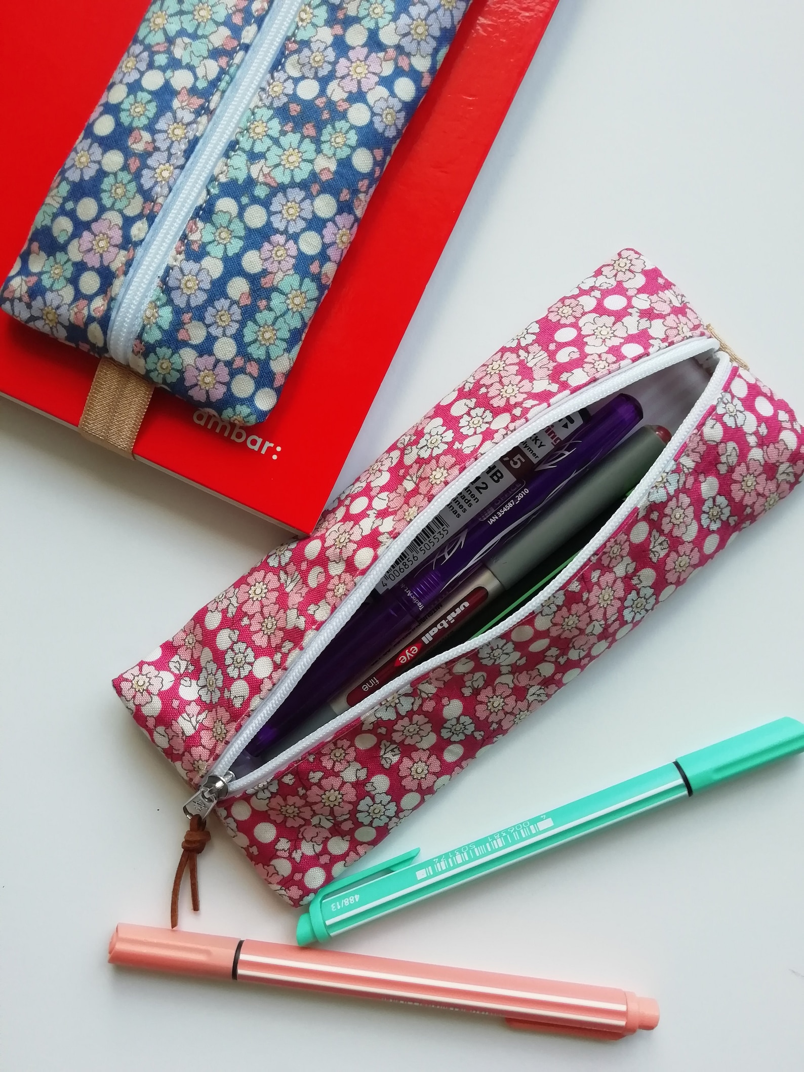 Pen Case Sewing Pattern, A5 Agenda Pen Holder, Planner Pen Pouch ...