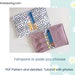 Tampon Holder Pattern, Tampon Pouch, Tampon Storage Case, Women Hygiene ...