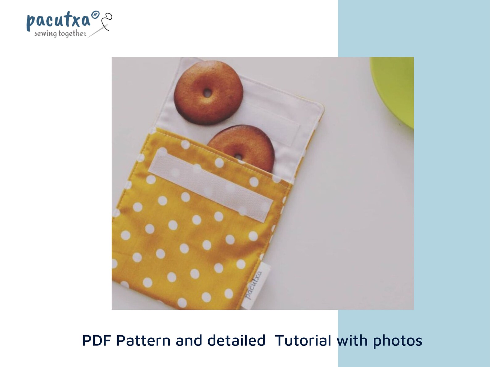 School Lunch Bag Sandwich Bag Pattern Reusable Sandwich Bag - Etsy