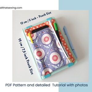 Planner Pen Pouch Pattern, Pencil Case for Planner, Planner Pencil ...