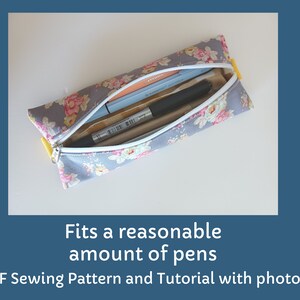 Pen Case Sewing Pattern A5 Agenda Pen Holder Notebook | Etsy