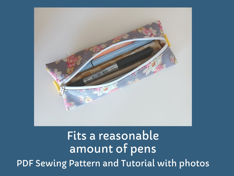 Pen Case Sewing Pattern A5 Agenda Pen Holder Notebook | Etsy