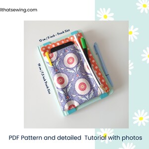 Planner Pen Case, Journal Sleeve Pattern, Elastic Pen Holder for ...