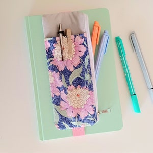 Notebook Elastic Pencil Case Sewing Pattern Zipper Pencil | Etsy