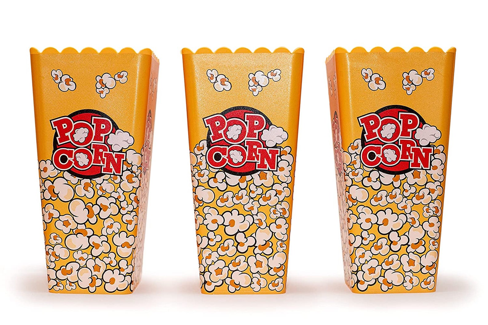 Movie Theater Style Reusable Plastic Popcorn Box/popcorn - Etsy