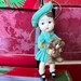 Vintage Effanbee Patsy Christmas Ornament - 1996 Patsy Doll in Original ...