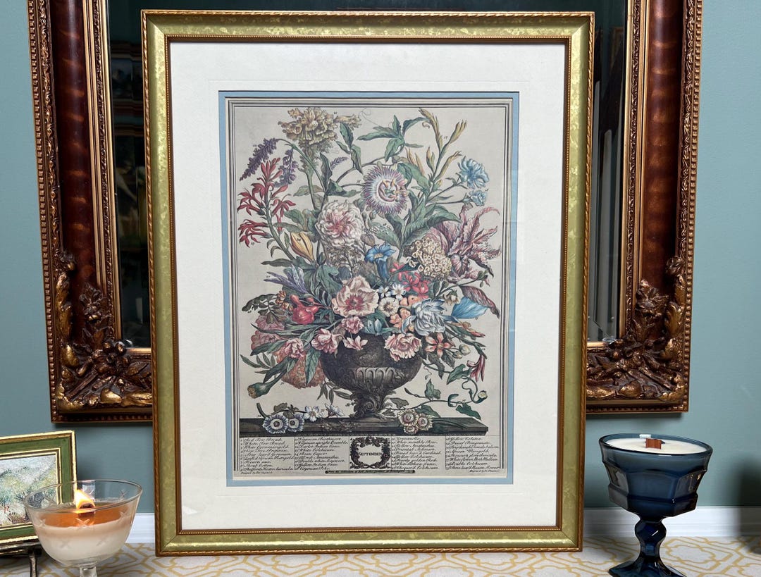 Vintage Robert Furber Print September - Etsy