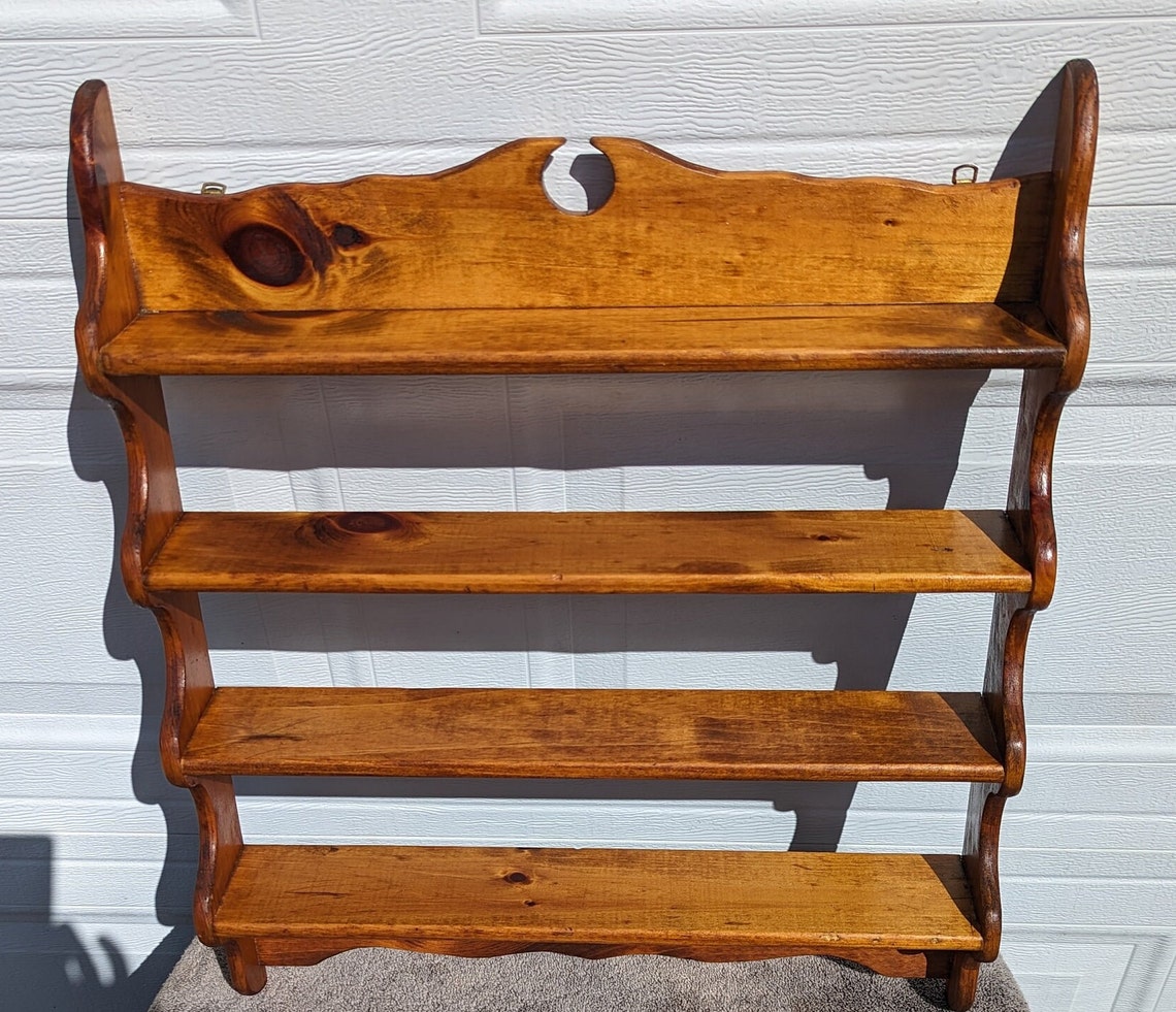 Farmhouse Find Pretty Handmade Knick Knack, Wall Shelf, Display Shelf ...