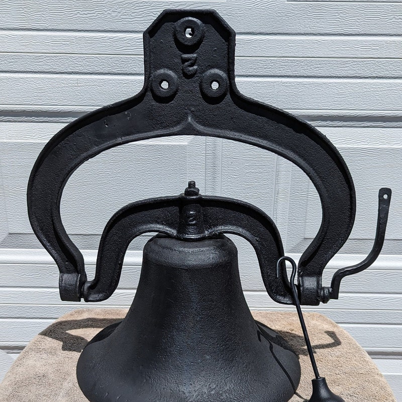 Iron Dinner Bell - Etsy