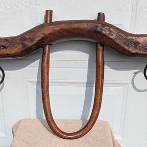 RARE Amazing Find! Antique 1800's Hand Carved All Wood Single Ox Yoke ...