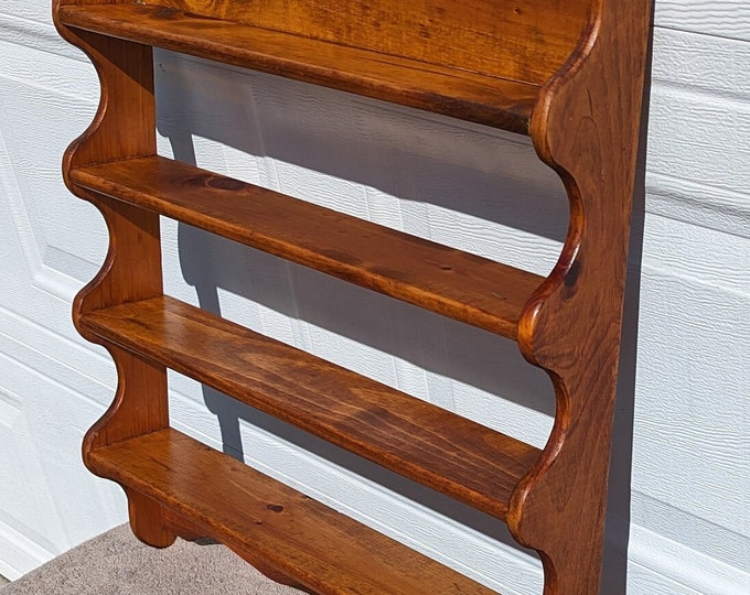 Farmhouse Find! Pretty Handmade Knick Knack, Wall Shelf, Display Shelf ...