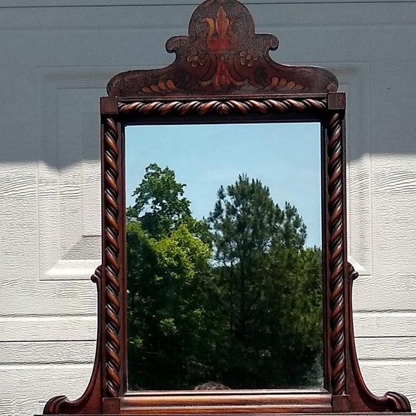 Antique Table Top Mirror - Etsy