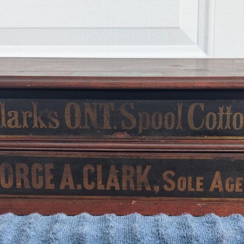 Antique Thread Cabinet - Etsy