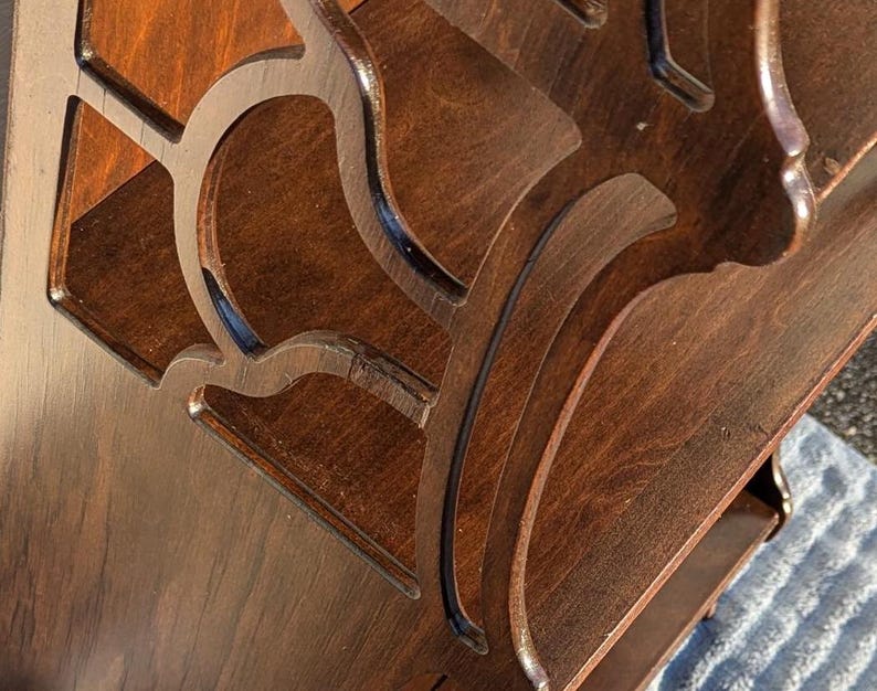 RARE Fantastic Find! Chippendale Display Shelf, Etagere, Bookshelf ...