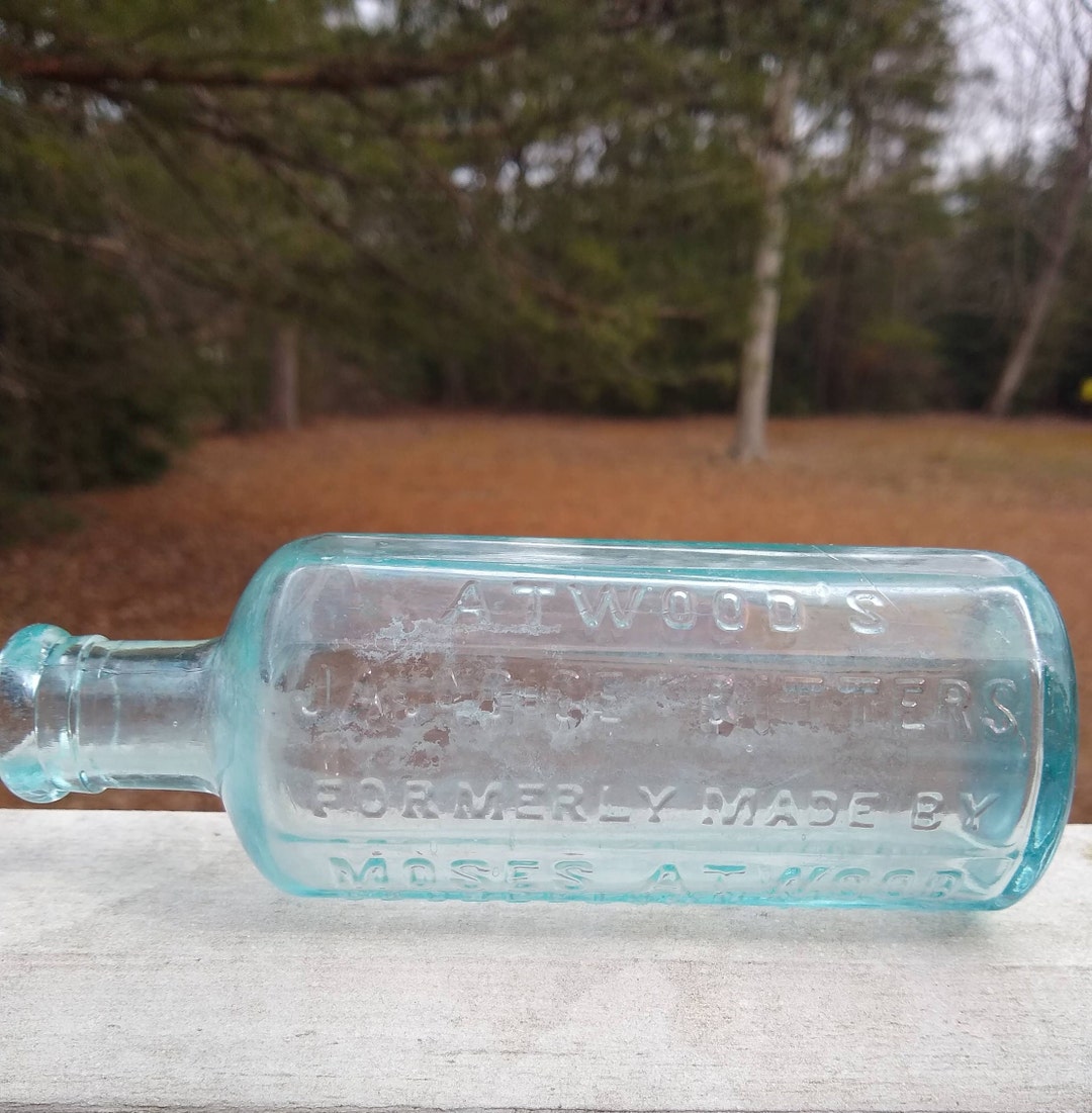 Early 1900's Atwoods Jaundice Bitters Georgetown Mass Bitters Bottle - Etsy
