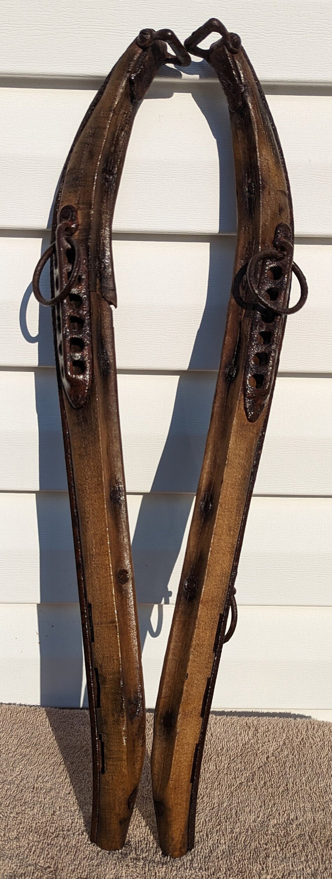 RARE Find! Fantastic 1800's Horse Collar, Horse Hames, Horse Yokes With ...