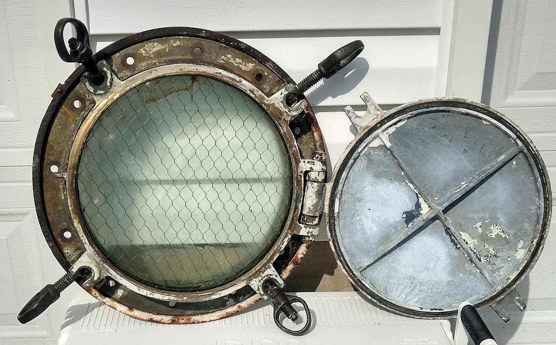 Extremely Rare Fantastic One of a Kind 20 Antique Solid Brass Maritime ...