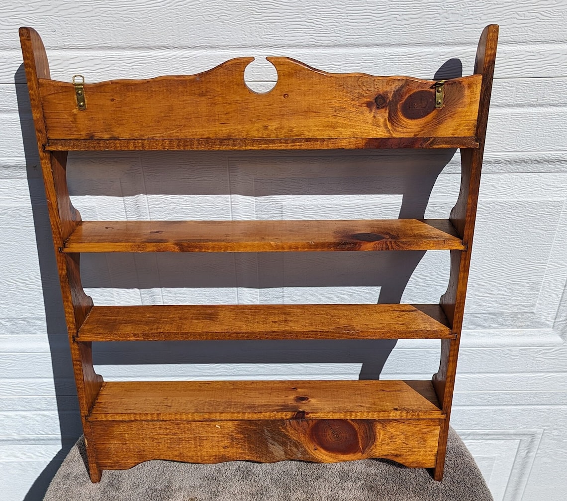 Farmhouse Find Pretty Handmade Knick Knack, Wall Shelf, Display Shelf ...