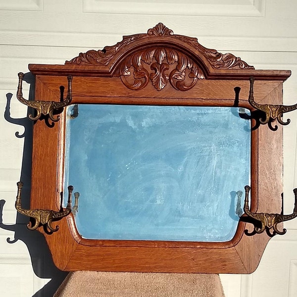 Mirror Coat Rack - Etsy