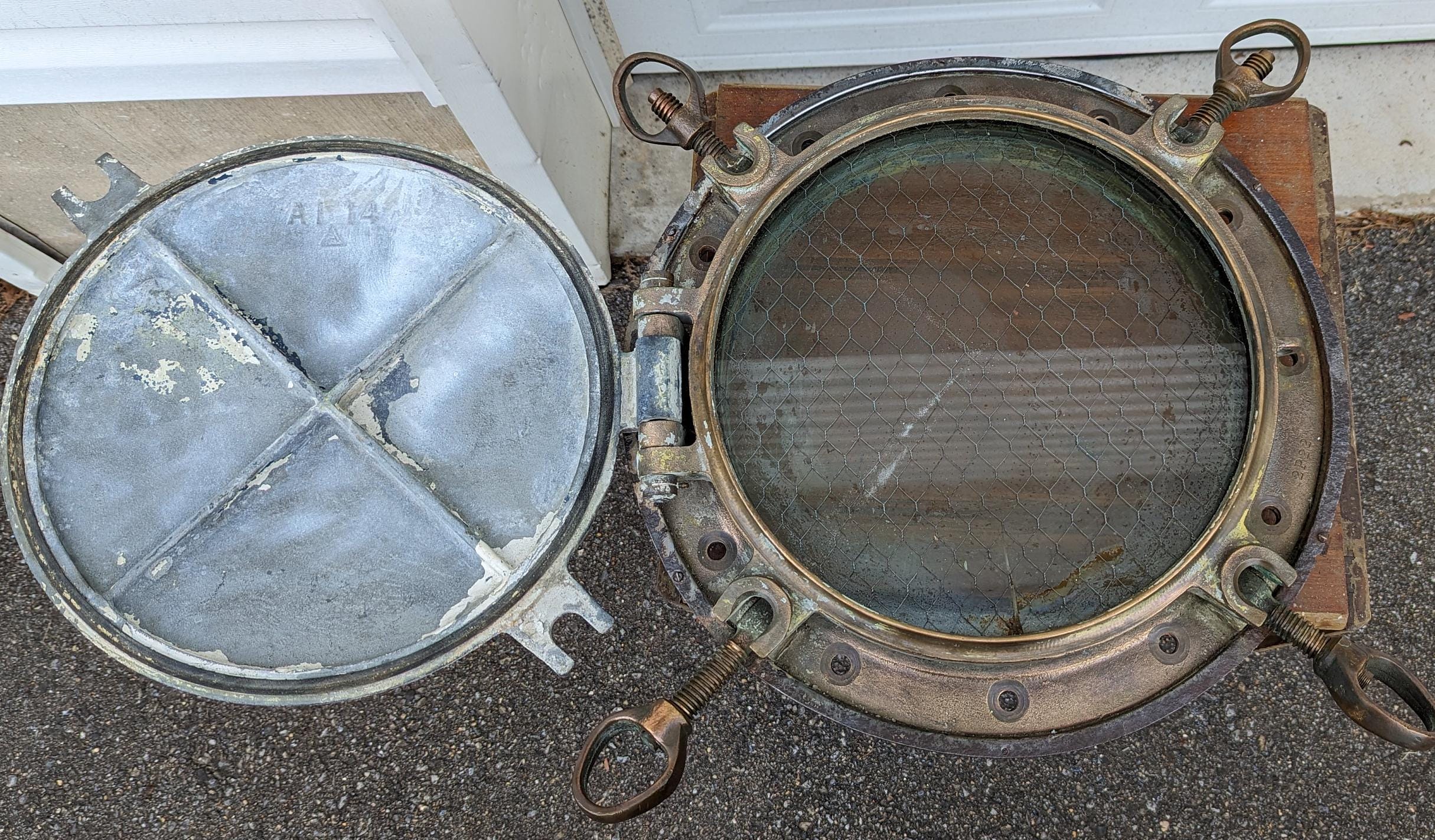 Extremely Rare Fantastic One of a Kind 20 Antique Solid Brass Maritime ...