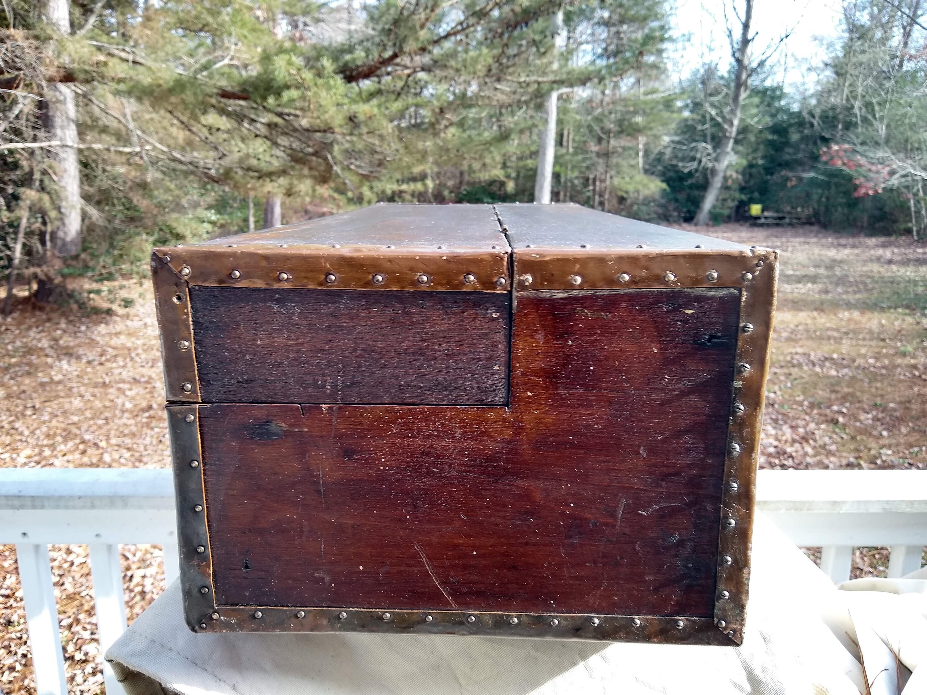 Historical Amazing Early 1900's Hammered Copper Trim Hand Made Tool ...